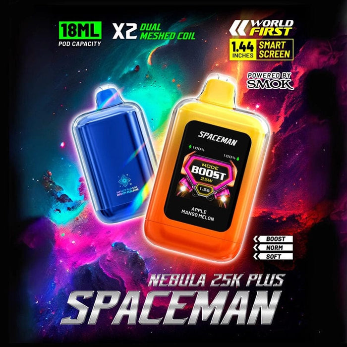 Buy Spaceman Nebula 25000 Plus Disposable Vape Online