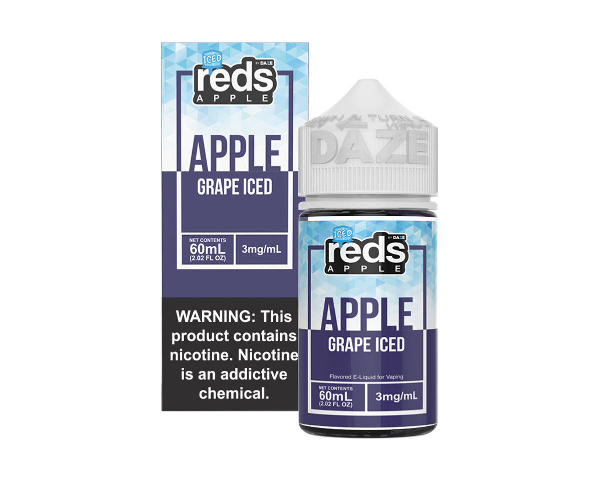 Buy Reds E-Juice Apple Grape Iced Online | E-Liquid | CSVape