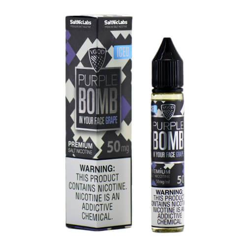 Buy VGOD Iced Purple Bomb SaltNic Online | Vape Juice | CSVape